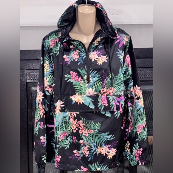 Xersion | Jackets & Coats | Xersion Jackets Coats Xersion Floral Half ...
